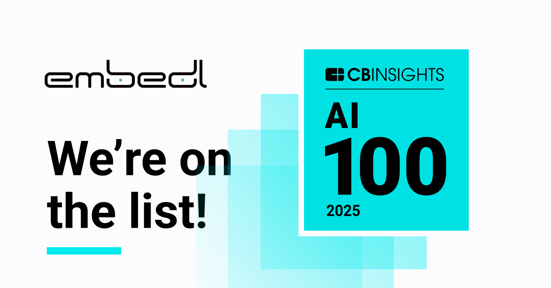 Embedl is on the 2025 CB Insights’ List of the 100 Most Innovative AI Startups